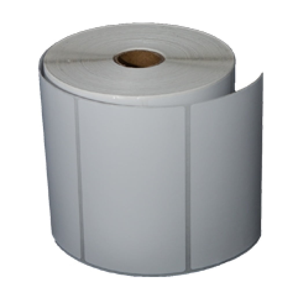 101mm x 60mm, Direct Thermal, Plain White, 40mm Core – TSC Label ...